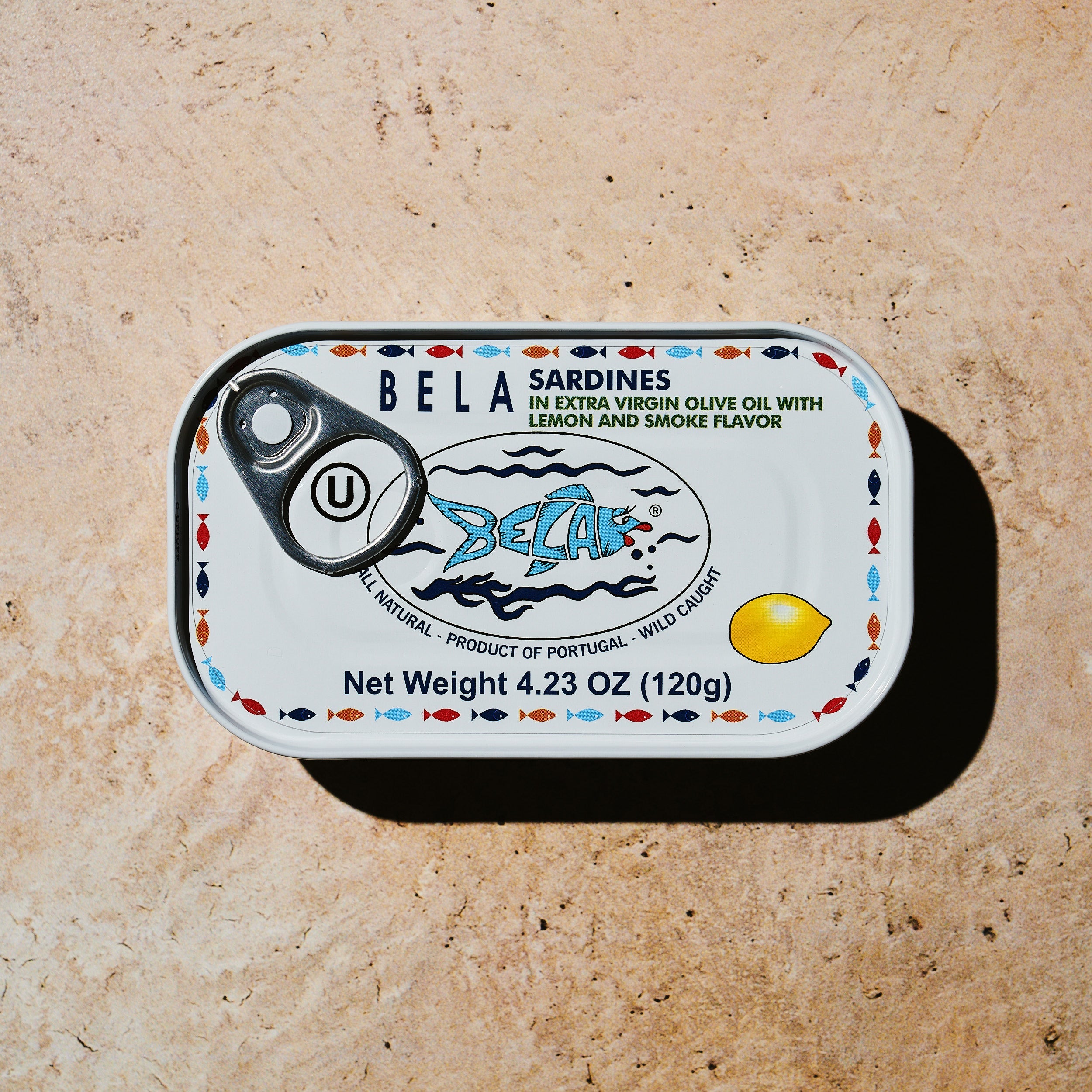 Sardines in Extra Virgin Olive Oil with Lemon and Smoke Flavor - 3 pac ...
