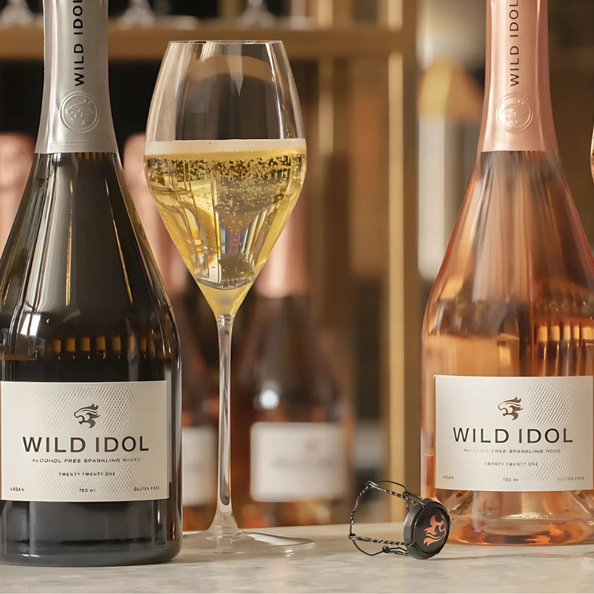 Wild Idol - Alcohol Free Sparkling White 375ml – Bluedot Living Collection