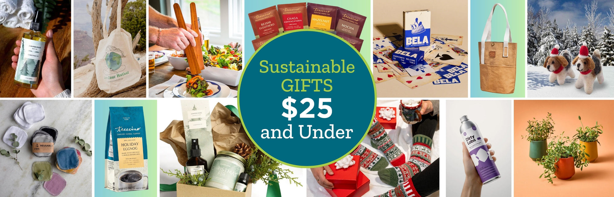 Sustainable Gifts $25 and Under – Bluedot Living Collection